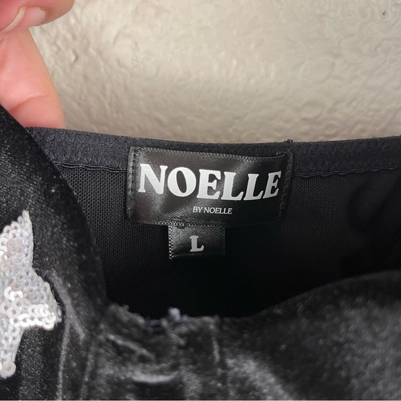 Noelle | Tops | Noelle By Noelle Starry Night Black Velvet Celestial ...